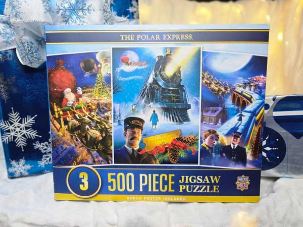 THE POLAR EXPRESS™ 3-Pack Puzzles – N.C. Transportation Museum Gift Station