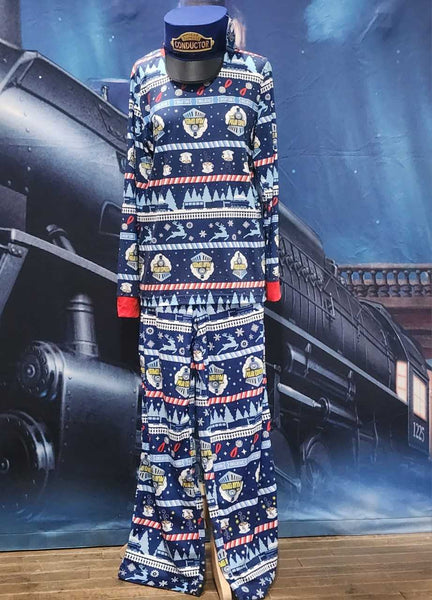 The Polar Express ™ Adult Pullover Pajamas – N.C. Transportation Museum ...