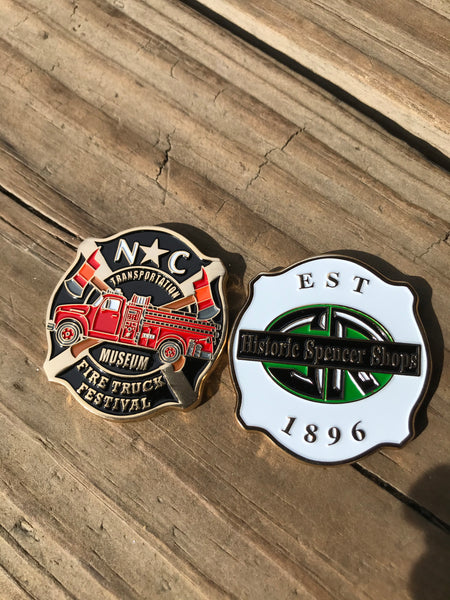NCTM Fire Truck Festival Collector Coin – N.C. Transportation Museum ...