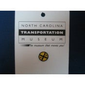 Railroad Crossing Pin – N.C. Transportation Museum Gift Station