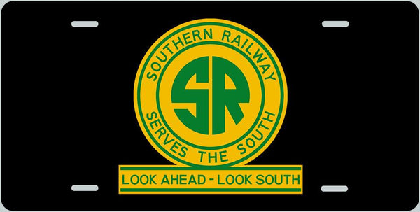 Southern Railway (SOU) Logo with Rail License Plate – N.C ...